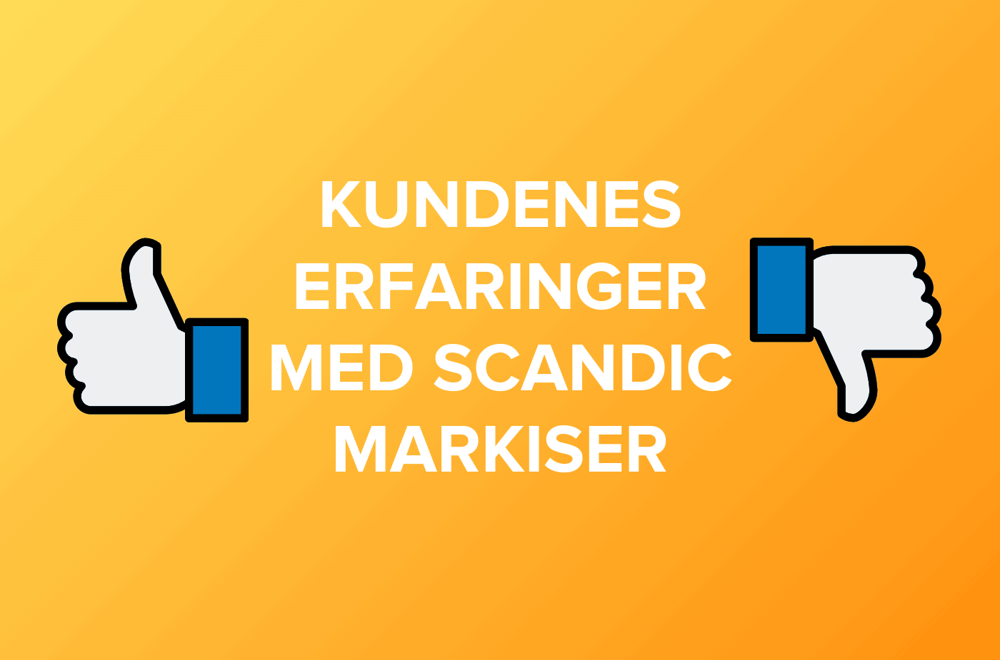 Scandic Markiser | Priser, erfaringer & informasjon (2025)